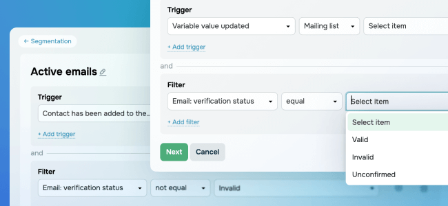 Login to your SendPulse account
