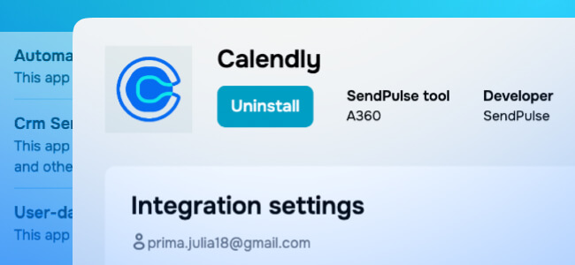 Login to your SendPulse account