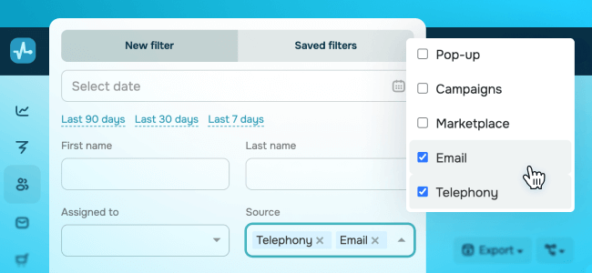 Login to your SendPulse account