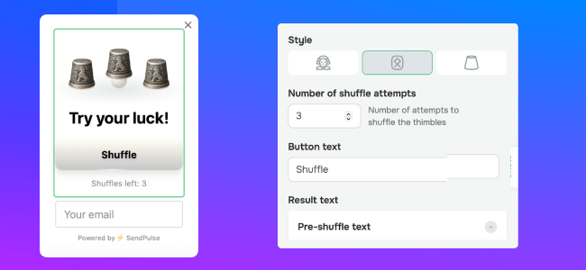 Login to your SendPulse account