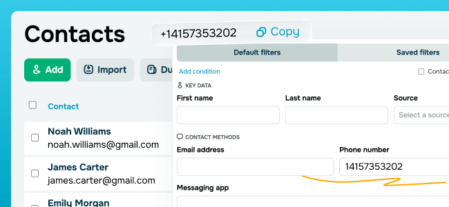 Login to your SendPulse account